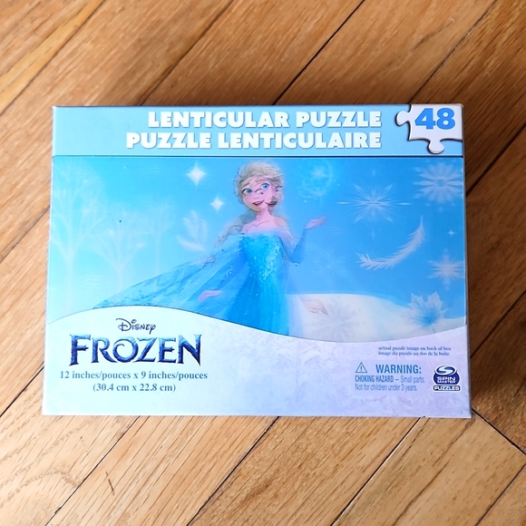 Disney | Toys | Lenticular Puzzle Disney Frozen 48 Pieces | Poshmark